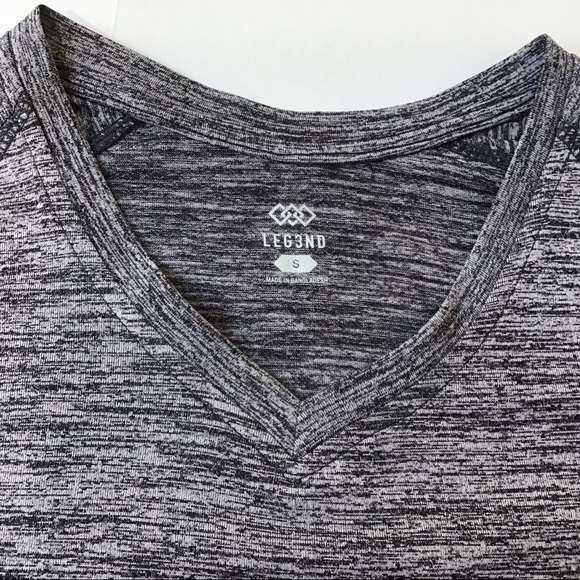 Leg3Nd | Tops | Leg3nd Heather Gray Workout Shirt | Poshmark